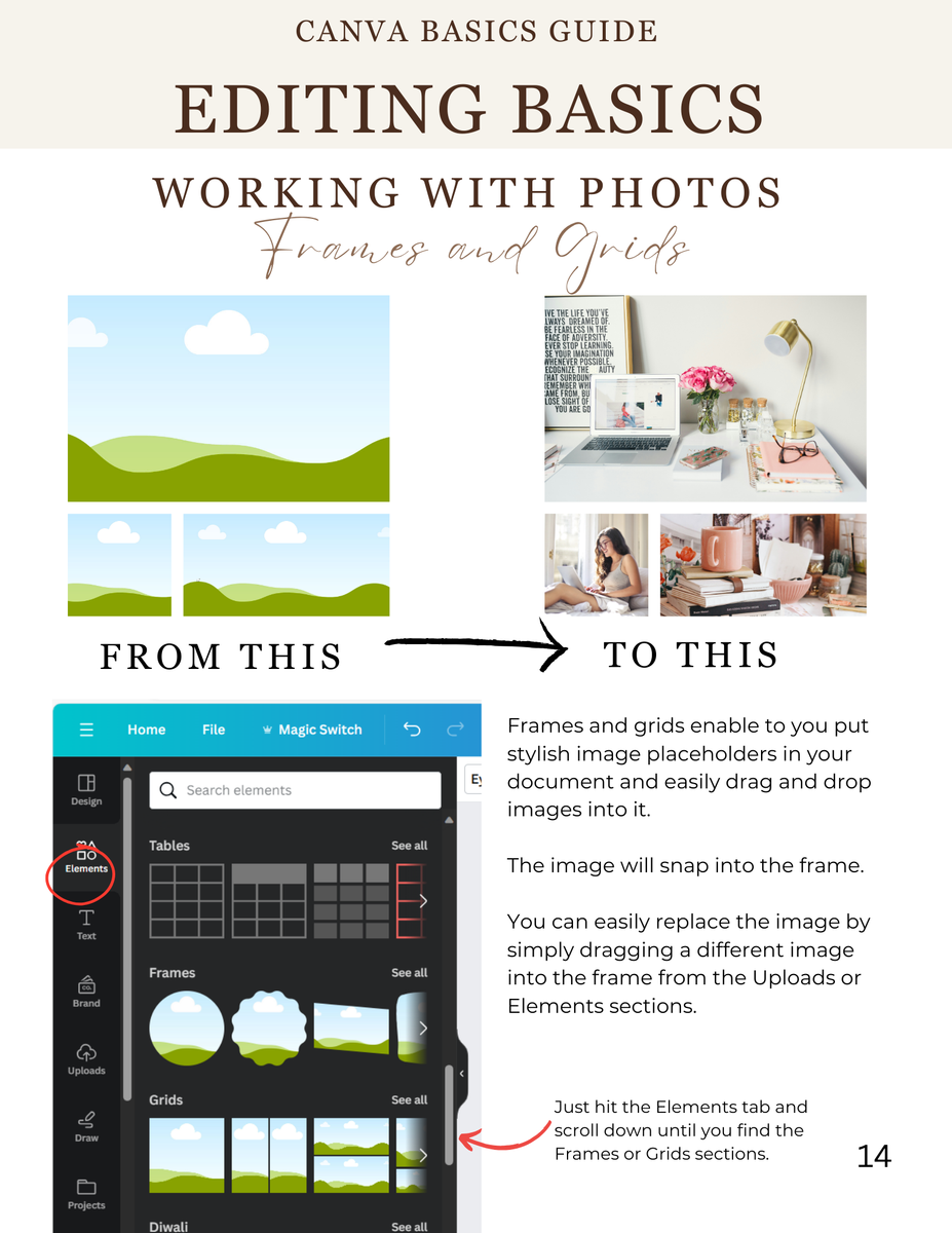 Canva Basics Guide – Olive Gray Photography